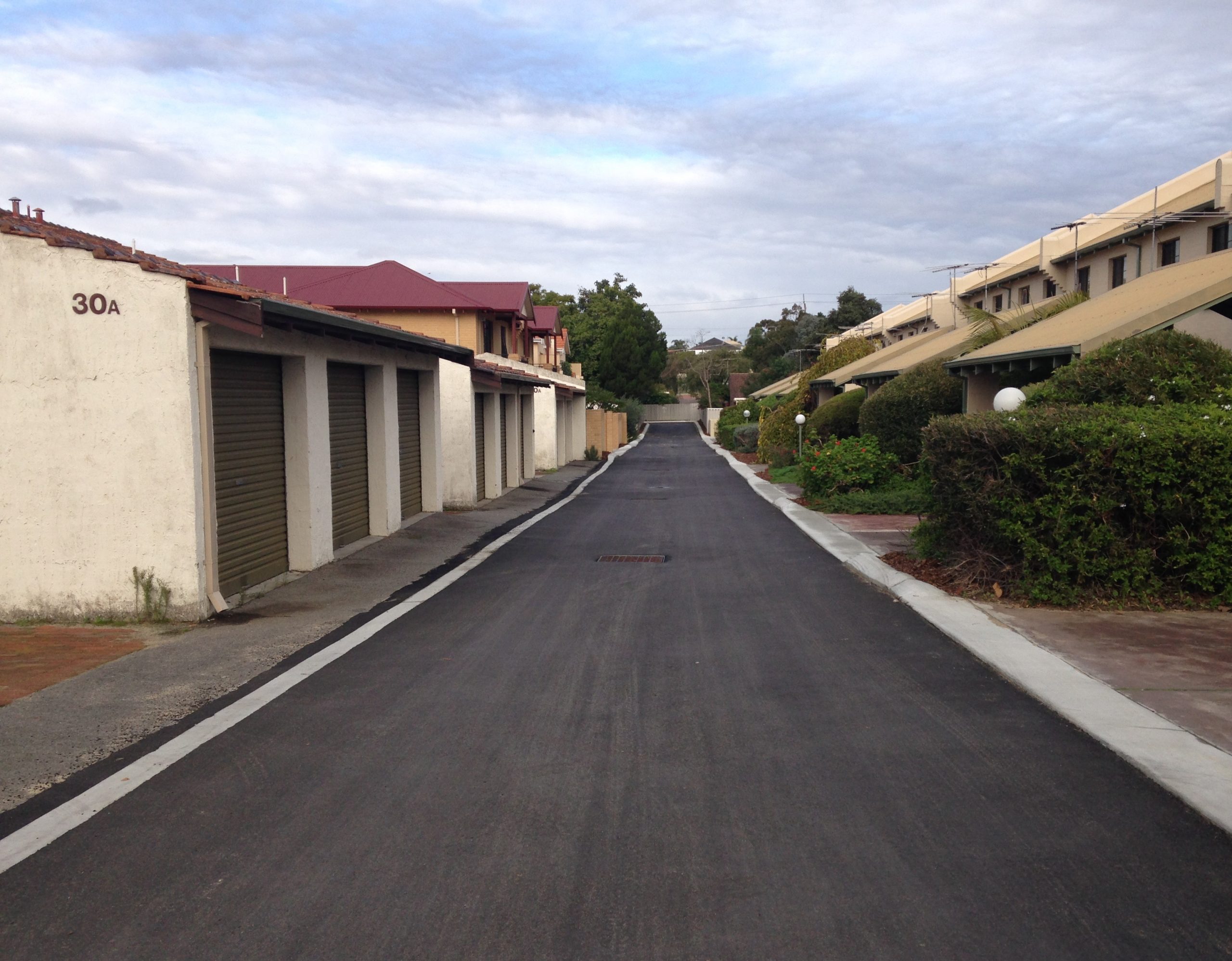 Mt Lawley Laneways - Coode St and Fourth Ave - Roads 2000